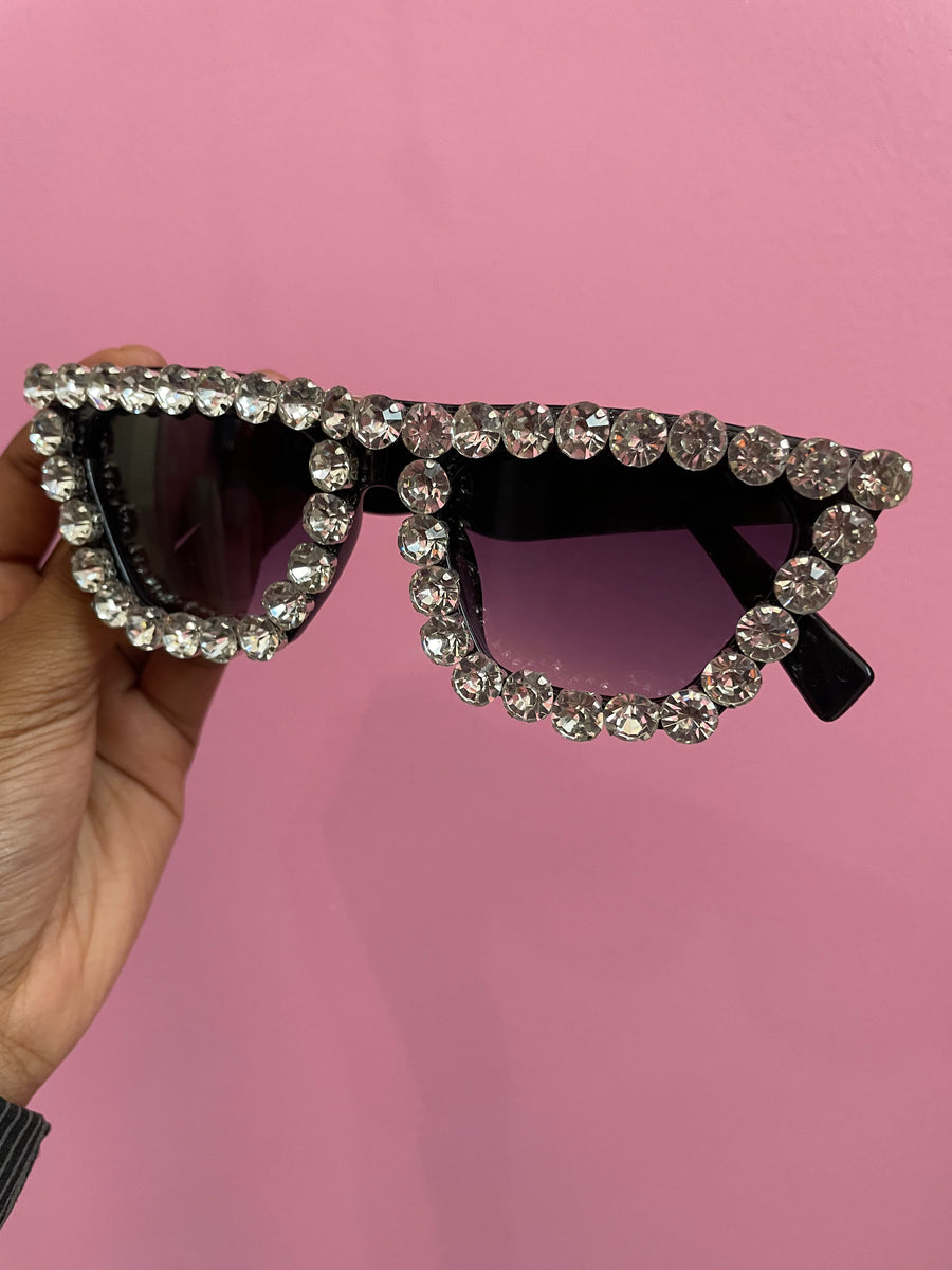 Sassy Dazzle Shades-Black – Luxechic Couture